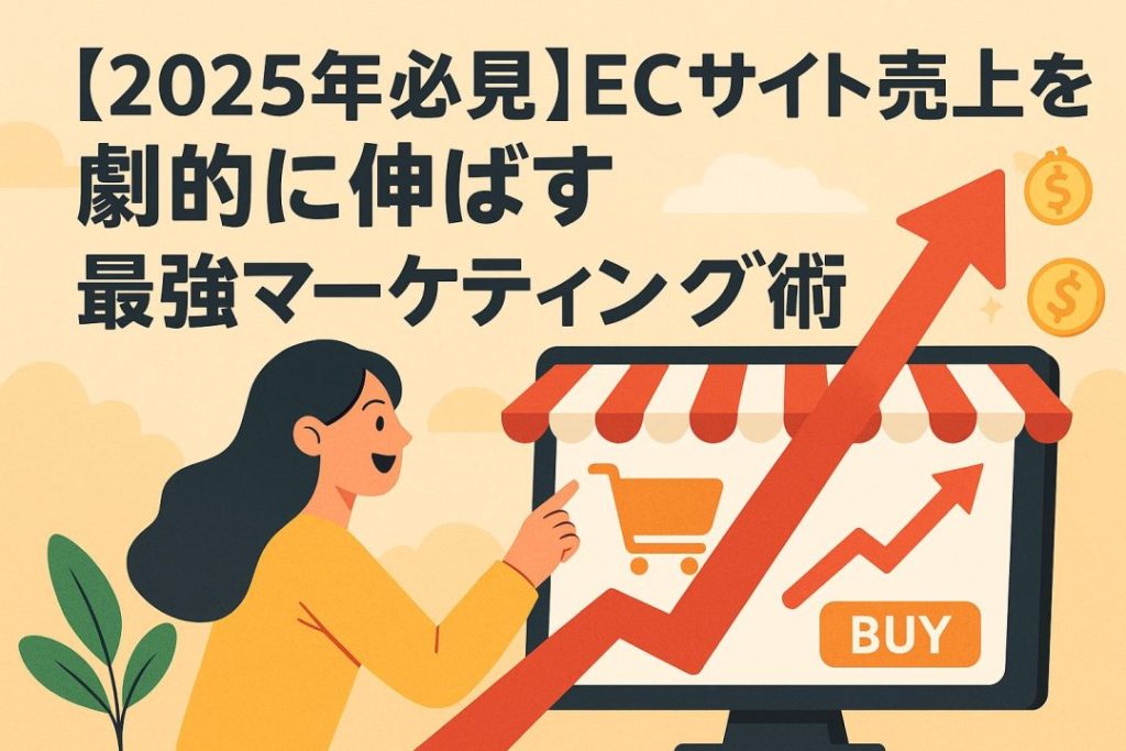 【2025年必見】ECサイト売上を劇的に伸ばす最強マーケティング術 | UREBAラボ